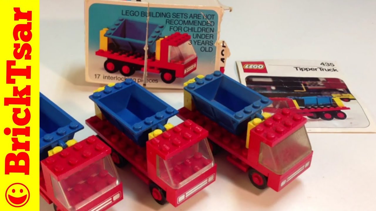 Vintage LEGO set 435 Tipper Truck from 1975 - YouTube