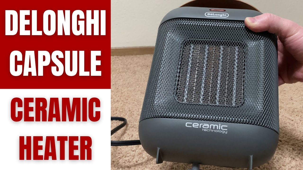 Delonghi Capsule Ceramic Heater - YouTube