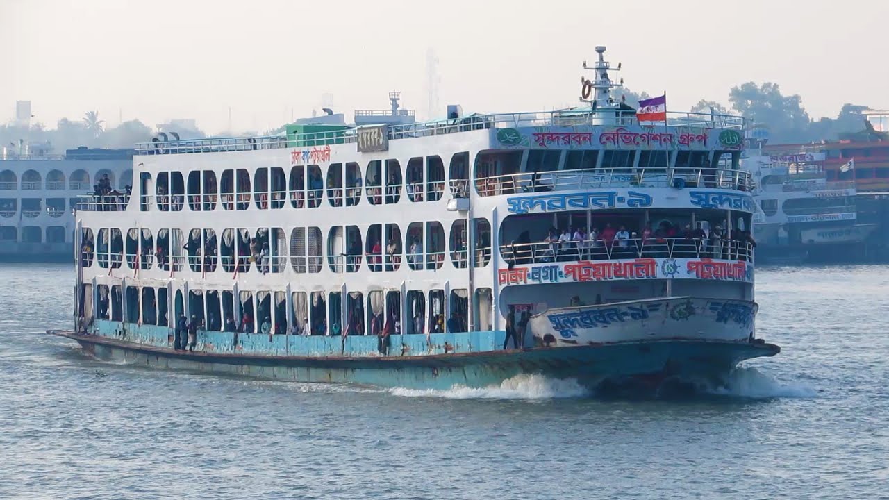 M.V. SUNDARBAN 9 Launch | Dhaka To Patuakhali Launch Service (Via Boga ...