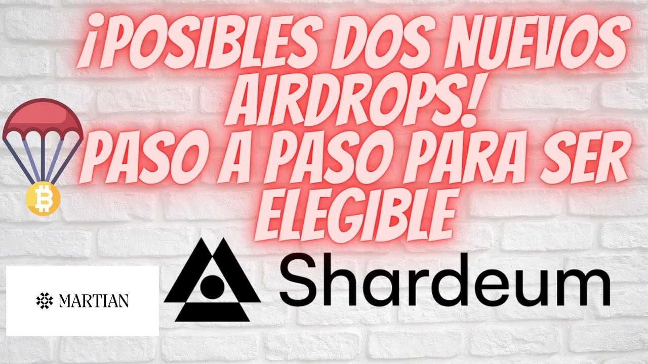 Posible AIRDROP GRATIS de SHARDEUM TESTNET y MARTIAN WALLET DE APTOS ...