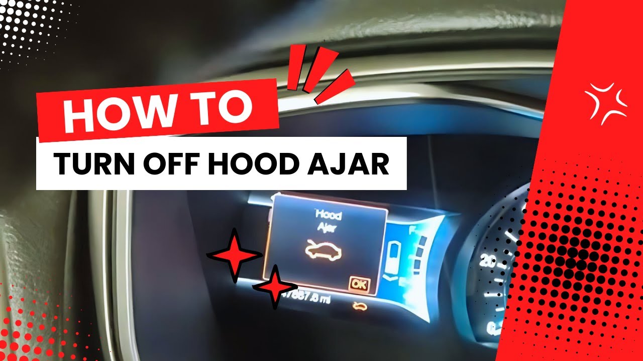 @carservicepro Hood Ajar warning always on, How to turn hood Ajar off ...