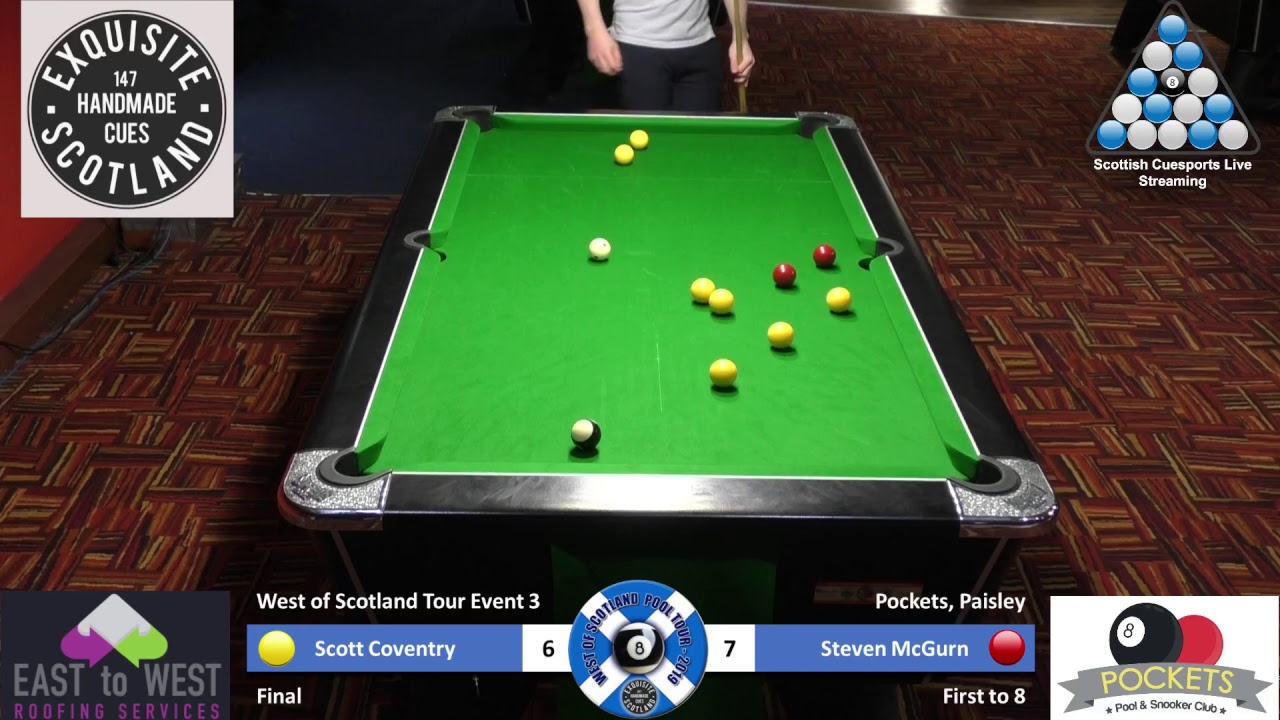 Exquisite Cues - West of Scotland Tour Event 3 Final - YouTube