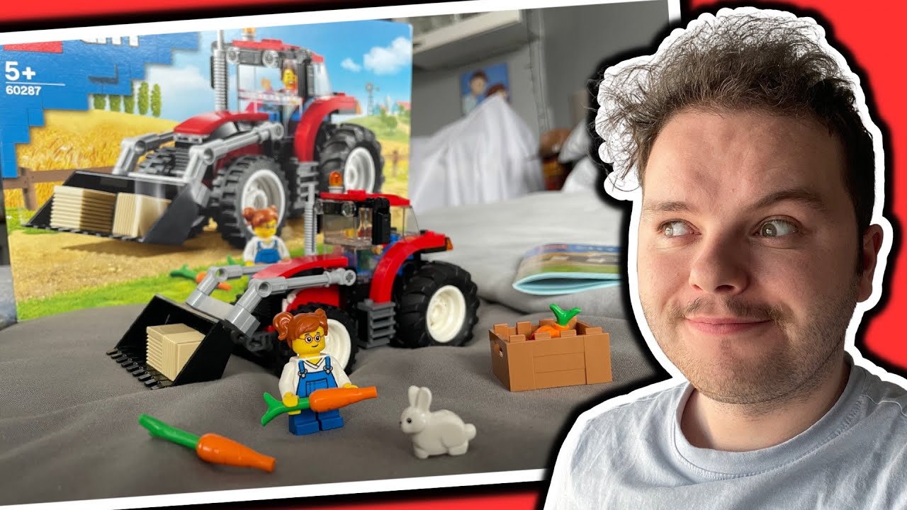 We All Need A Little Red Lego Tractor In Our Lives - YouTube