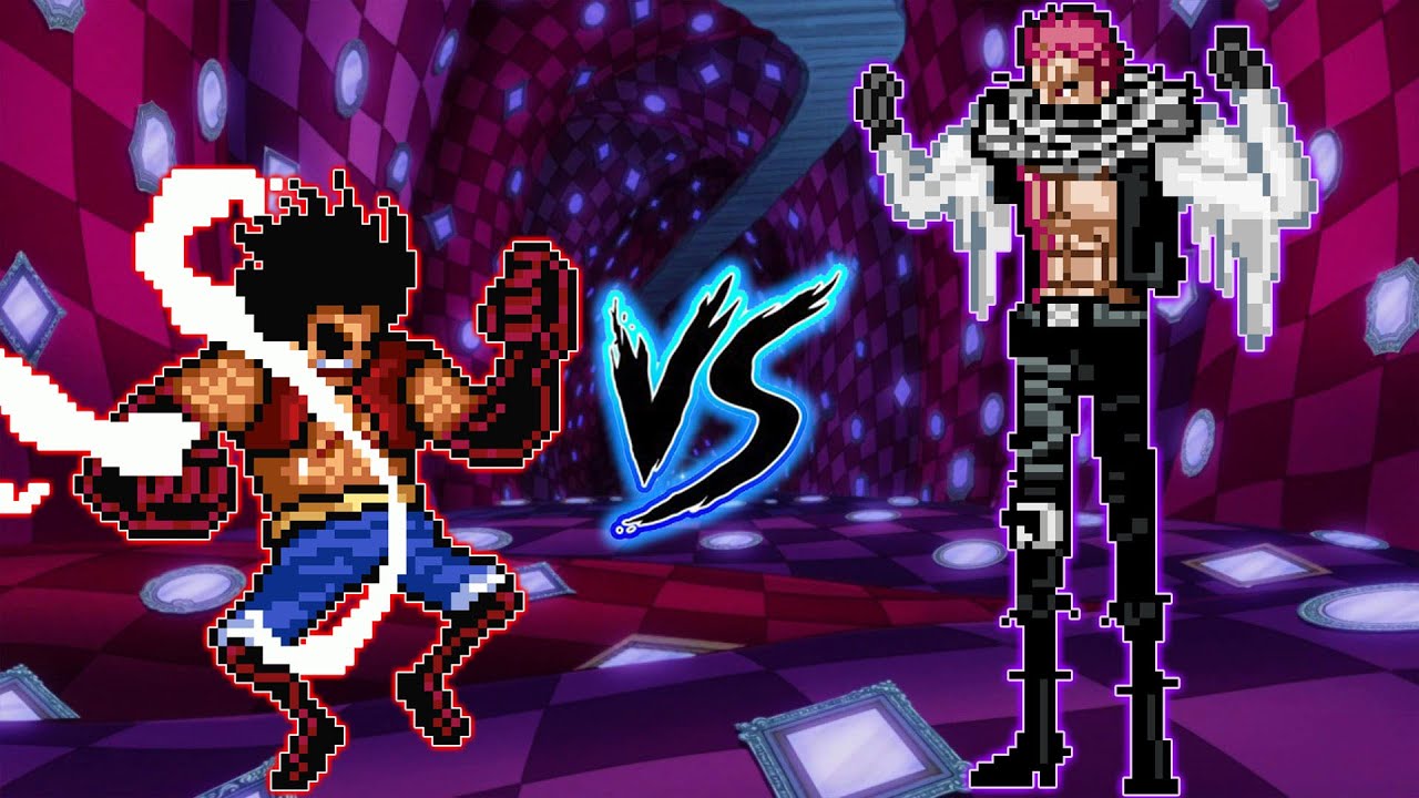 💀LUFFY SNAKEMAN OP V.3 VS KATAKURI OP V.5 IN JUMP FORCE MUGEN - YouTube