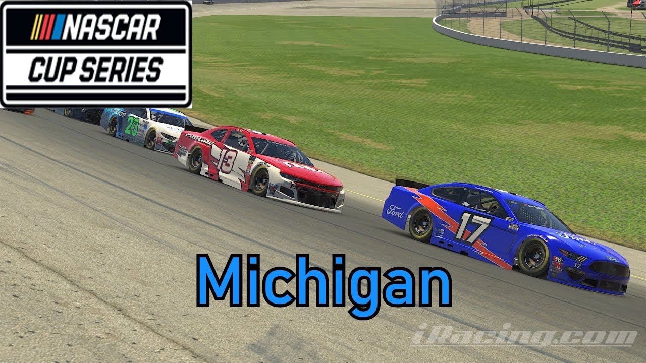 iRacing - 2020 NASCAR iRacing Series - Michigan - YouTube