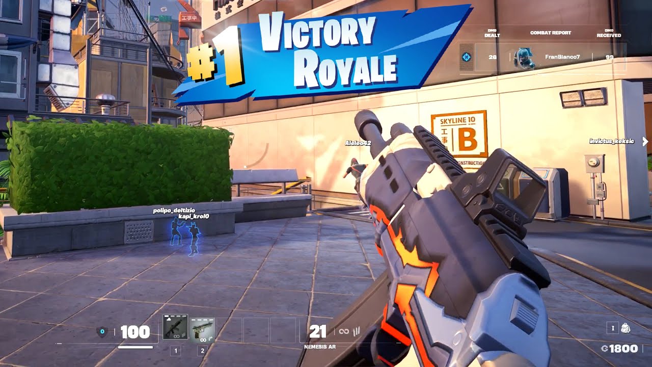 Ballistic Mode FIRST PERSON VIEW Fortnite Gameplay (Fortnite Chapter 6 ...