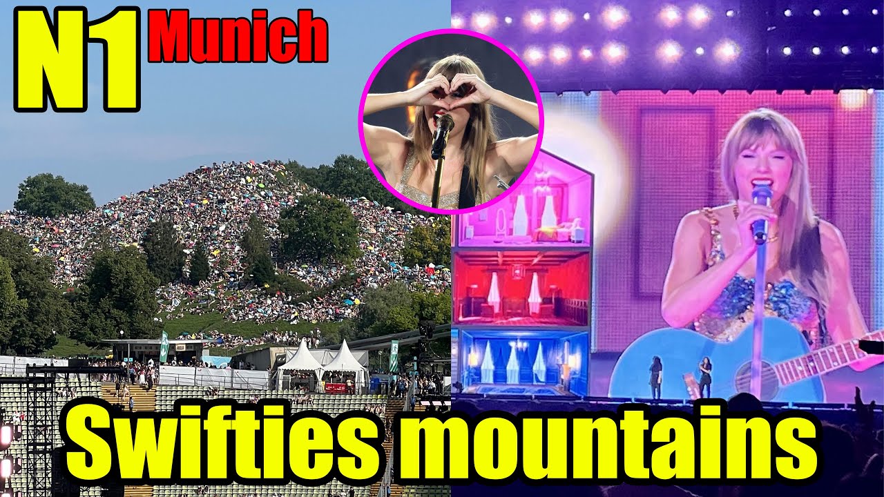 Taylor Swift thanks the incredible crowd gathered at the top of the ...