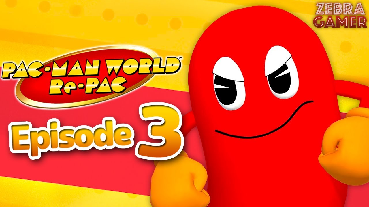 PAC-MAN WORLD Re-PAC Gameplay Walkthrough Part 3 - Space Area 100% ...