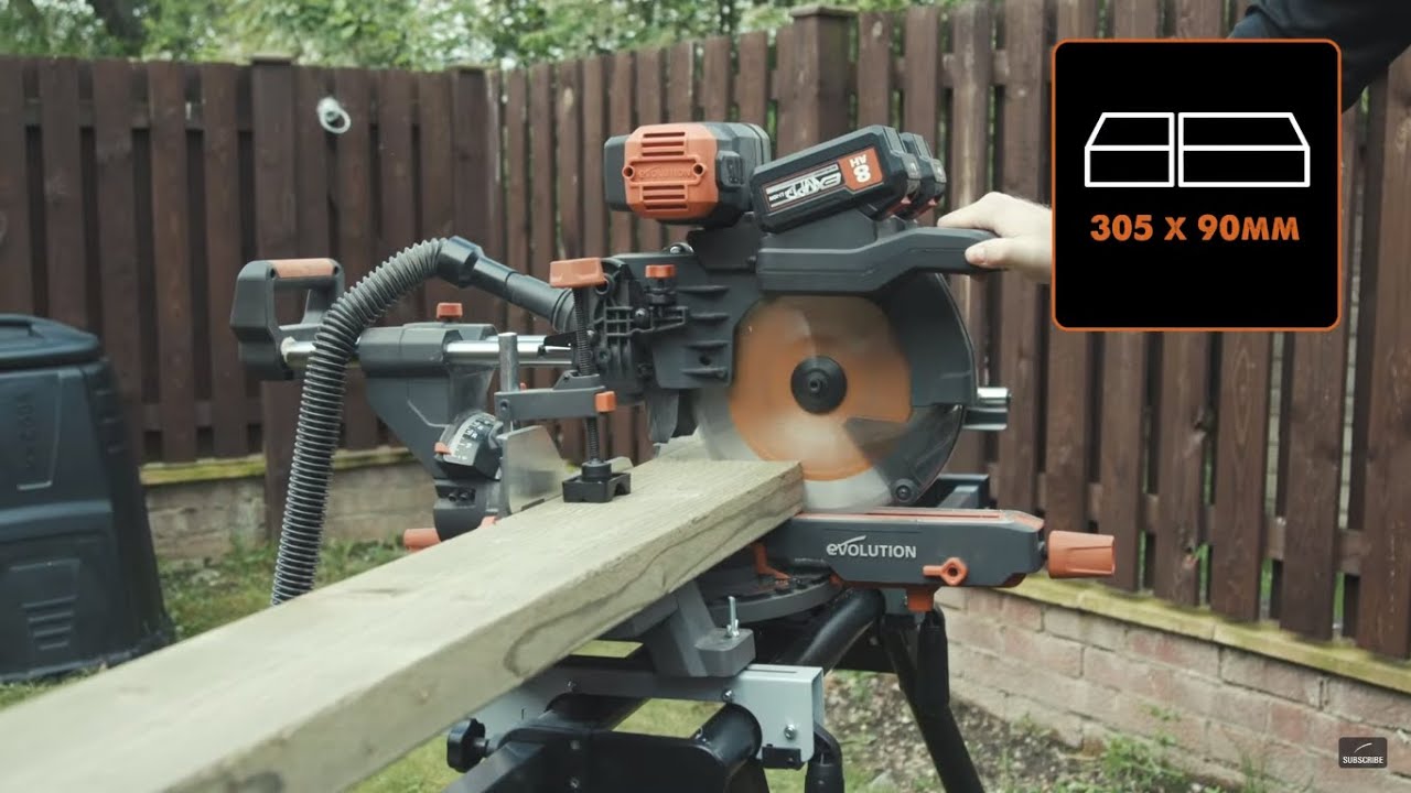 Unleash Precision and Power with the Evolution R255SMS-DB-Li Cordless ...