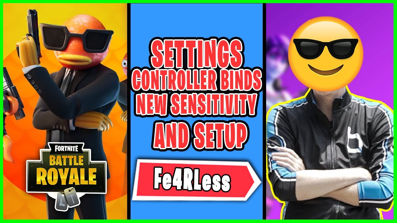 Fe4RLess Fortnite Settings Controller Settings Sensitivity and Setup ...