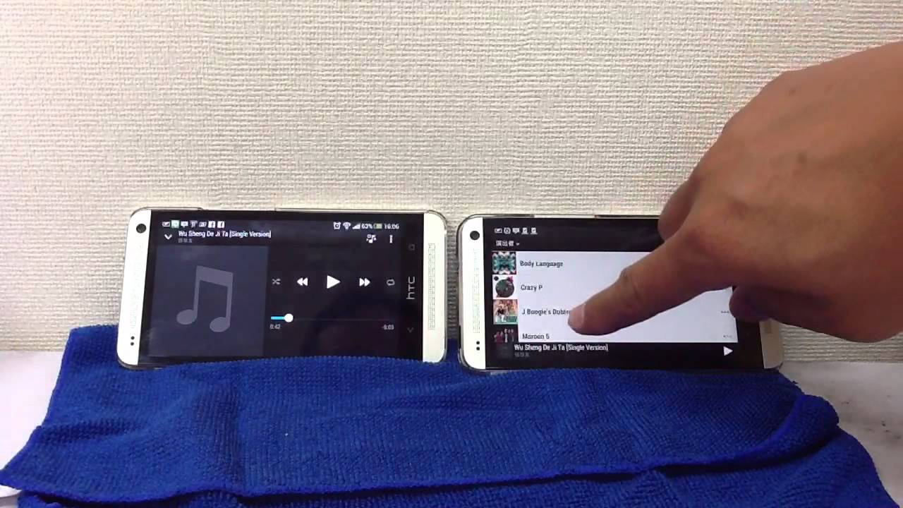 New htc one 4.1vs4.2 beats audio - YouTube