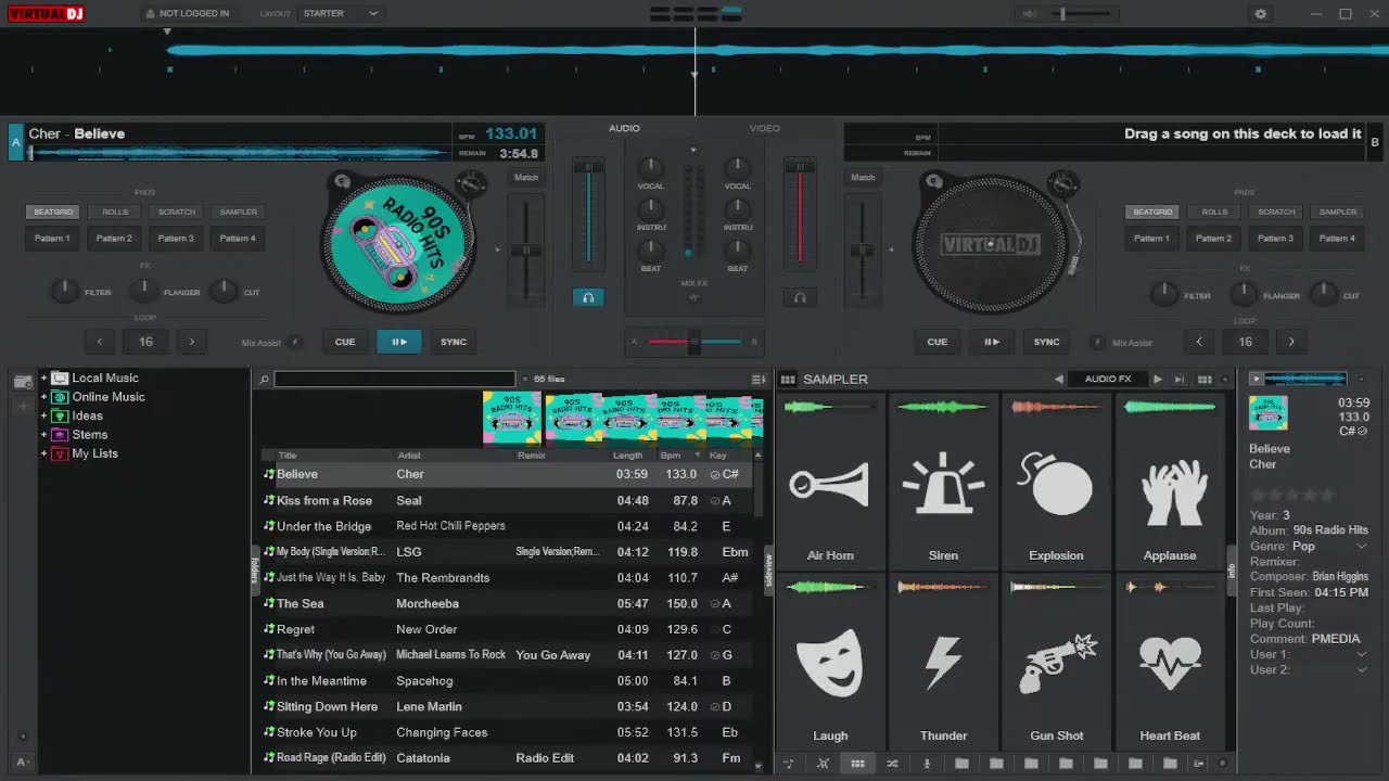 VIRTUAL DJ JAM SESSION #music #jamming #jamz #mixing #virtualdj #music ...