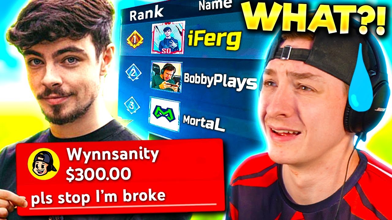 I Challenged iFerg in APEX MOBILE (BIG MISTAKE) - YouTube