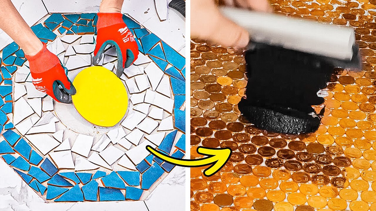 Renovate & Rejuvenate: Room Transformation and Tile Repair Magic! - YouTube
