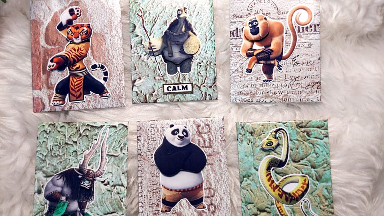 Kung Fu Panda Themed Magnets By Anusha Vamsee #customisedmagnets - YouTube