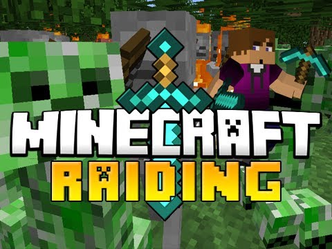 Minecraft: RAIDING #1 - Feat. MrTrickyCrafta - YouTube