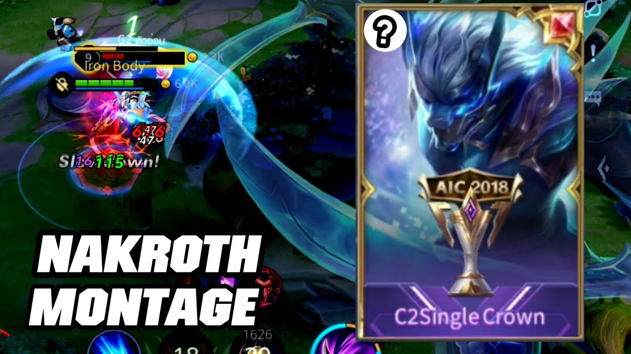 RoV Nakroth Montage Enemy | MindFoxn - YouTube