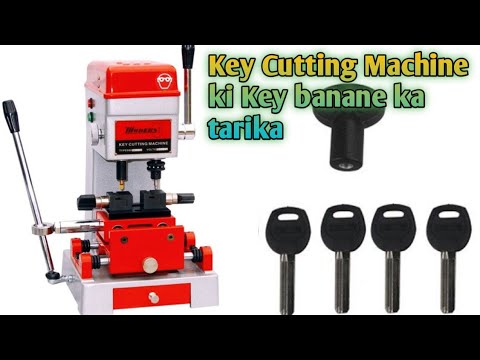 key cutting machine per Chabi banane ka tarika - YouTube