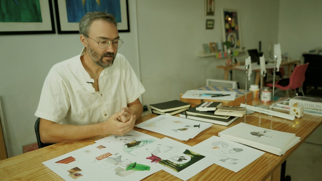 Ramón J. Lobo / Artista de Collage - YouTube