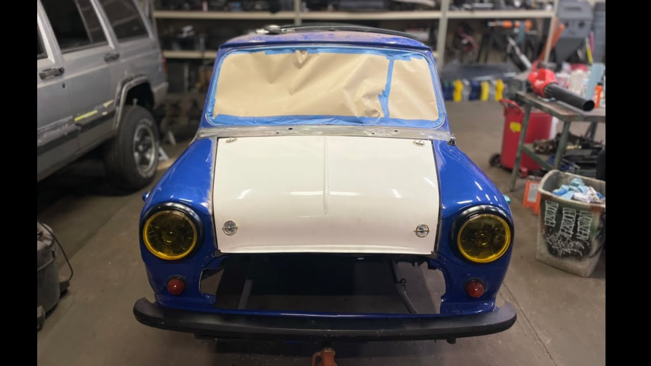 Mini Rick Fiberglass Bonnet - YouTube
