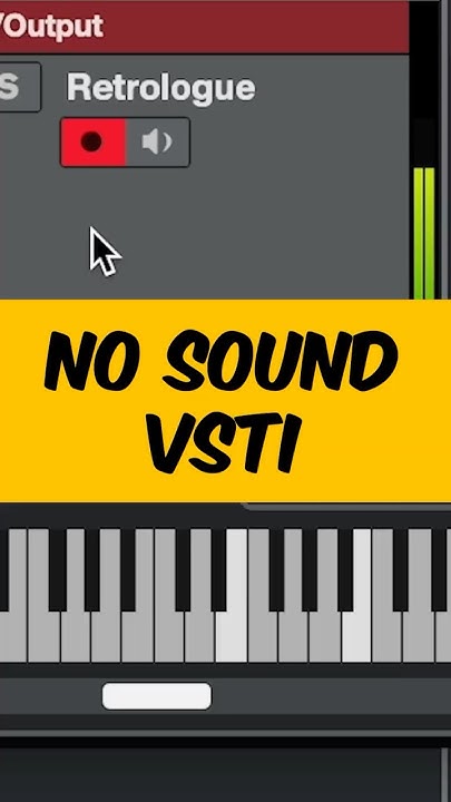 How To Fix No Sound Virtual Instrument in Cubase #cubasetutorial #musicproduction - YouTube