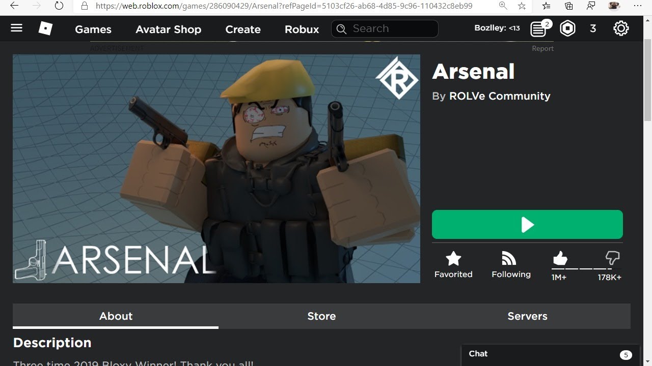 Arsenal public server - YouTube