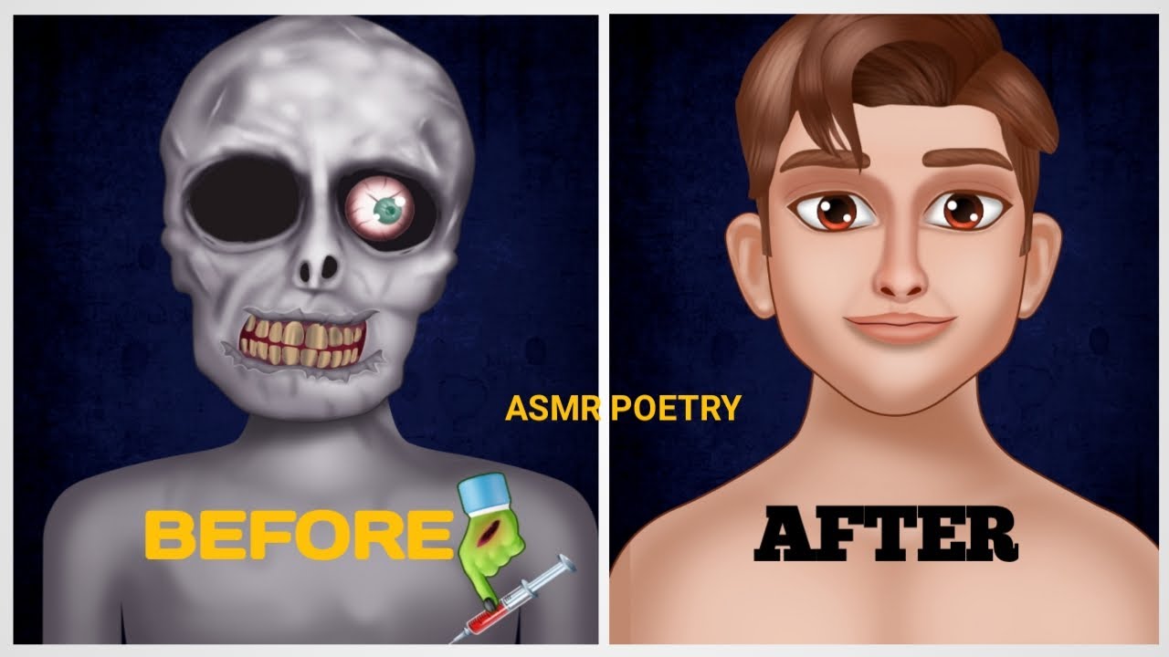 ASMR || skeleton remove video || কঙ্কাল রিমুভ ভিডিও || animation video ...