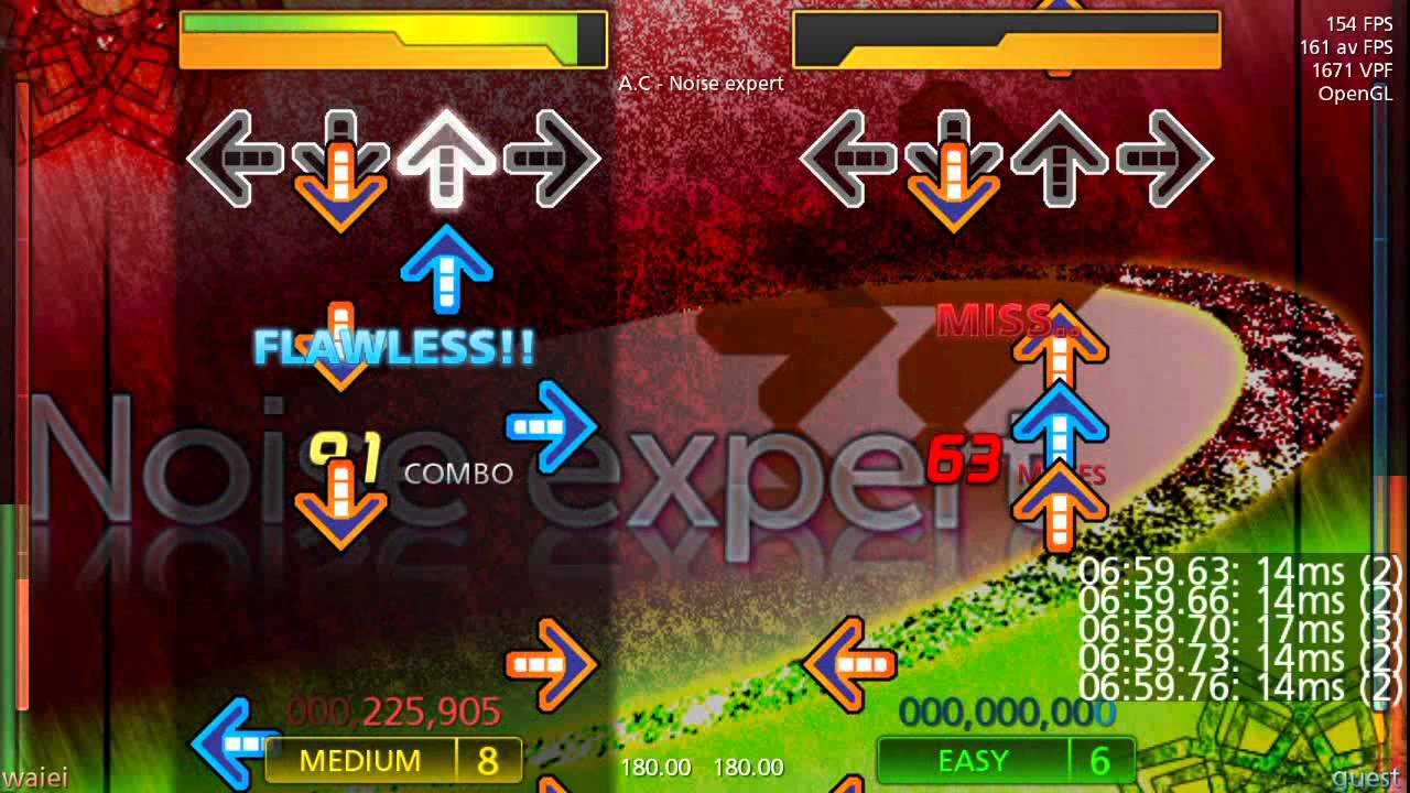 【StepMania 5.0 Theme】 Default Extended (1.0) - YouTube