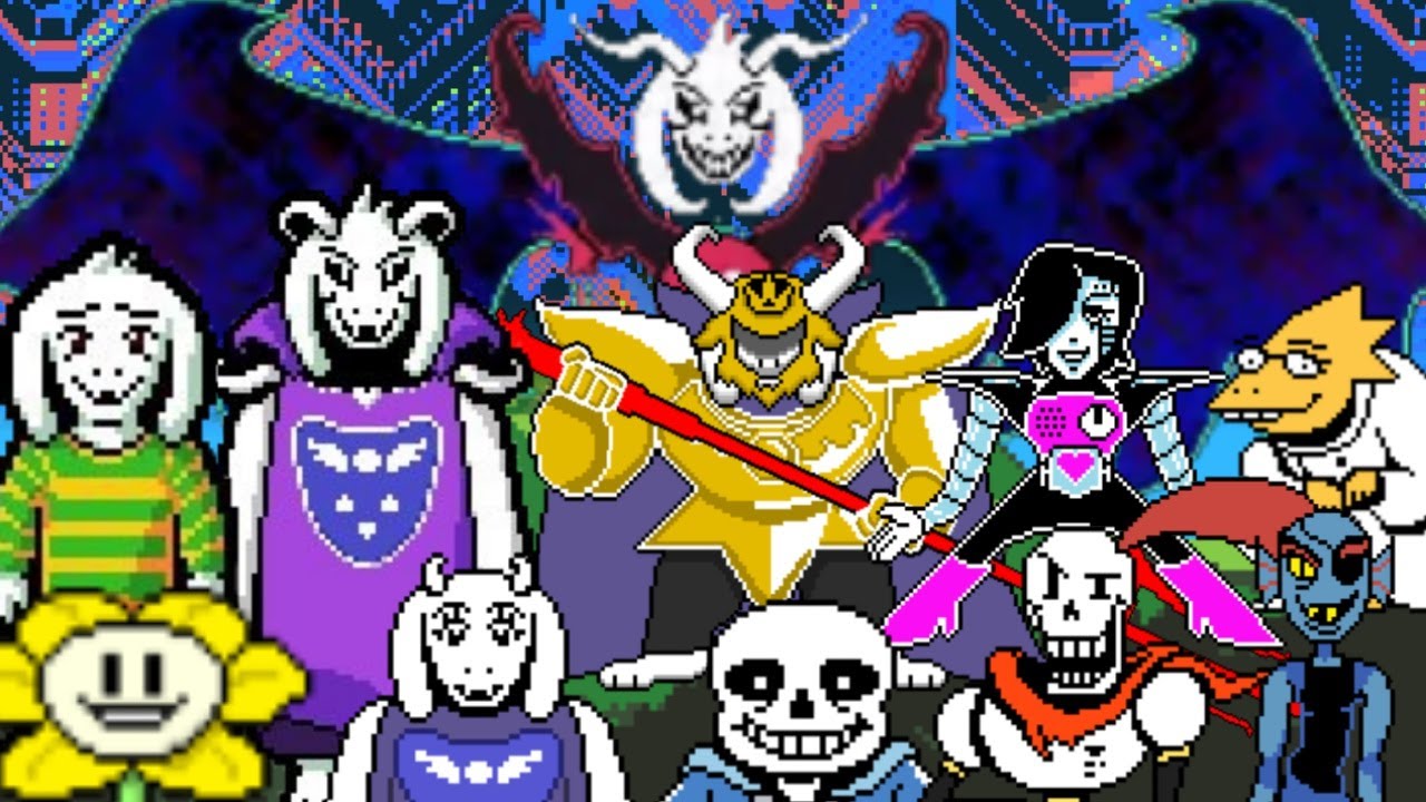 (re-mastered) Undertale ost for all main characters + end credits osts ...