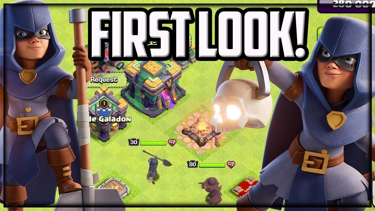 REVEALED! Clash of Clans Shadow Champion Skin! - YouTube