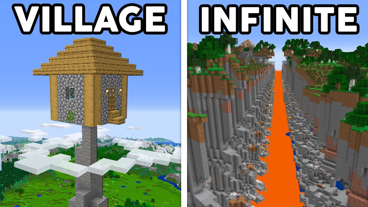 25 Minecraft Seeds That Shouldn't Exist - YouTube