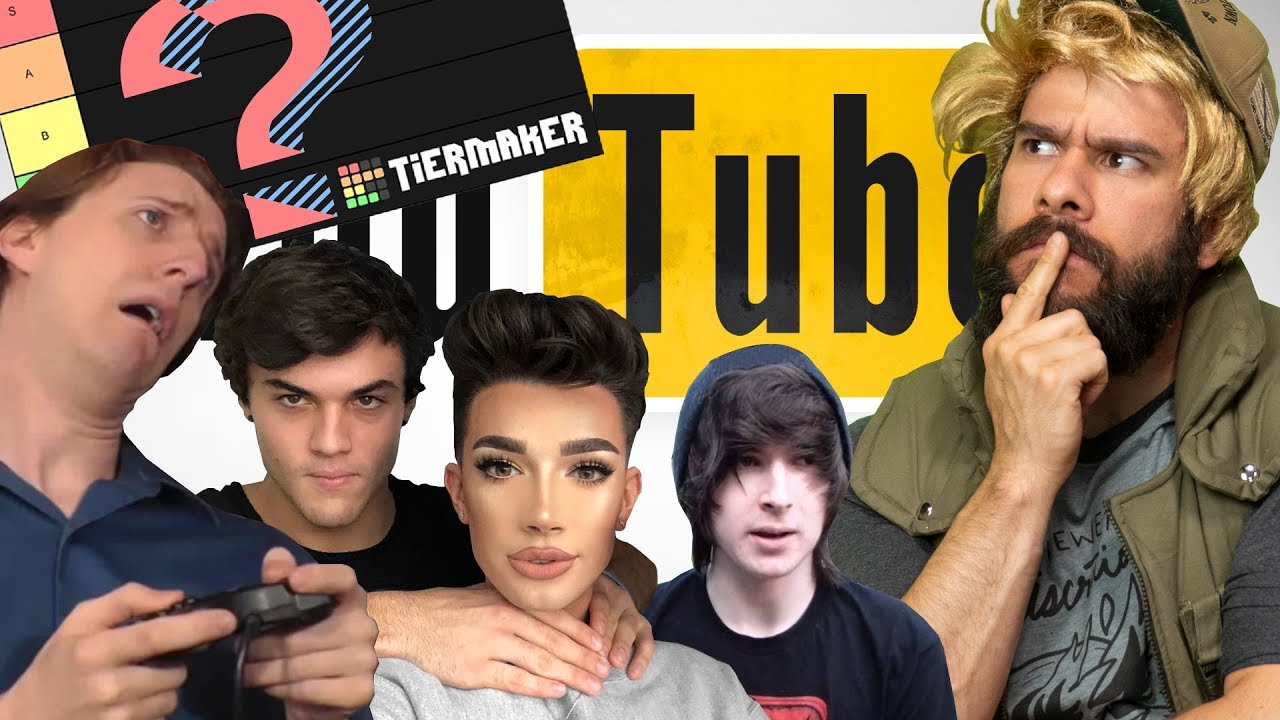 YOUTUBERS TIER LIST YouTube youtubers-tier-list-youtube