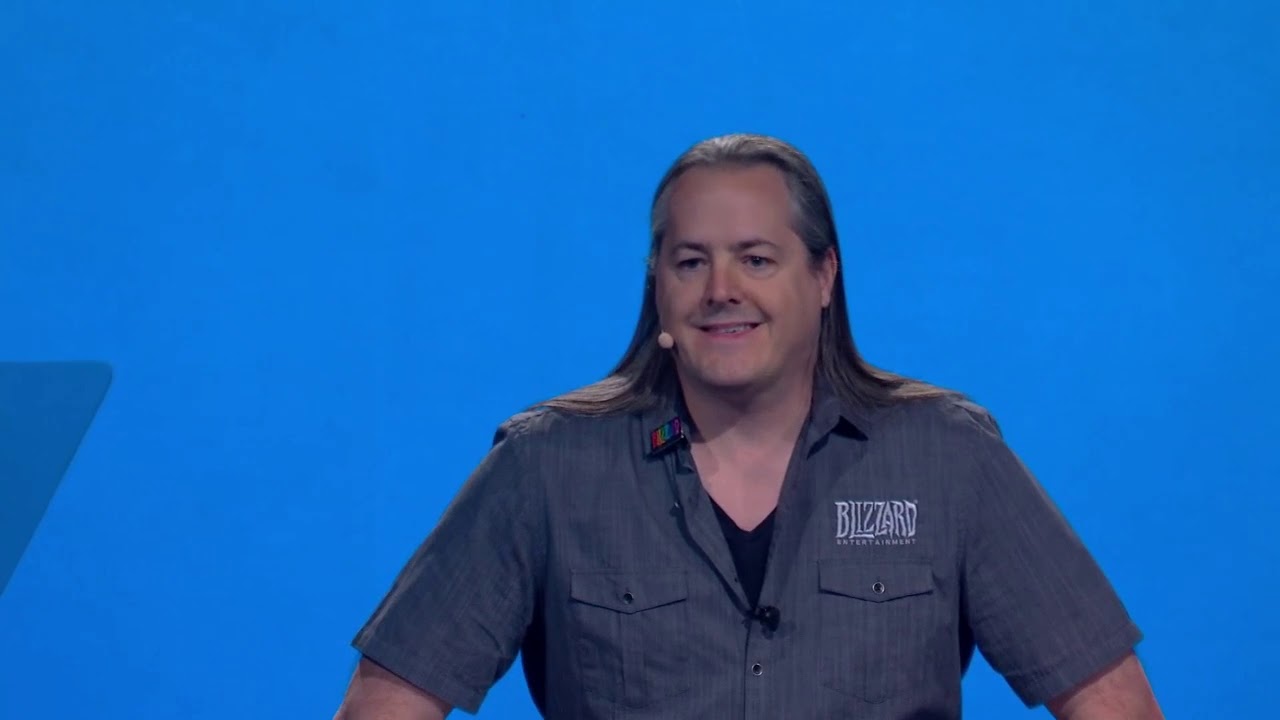 Blizzard Entertainment President, J. Allen Brack, Blizzcon 2019 Opening ...