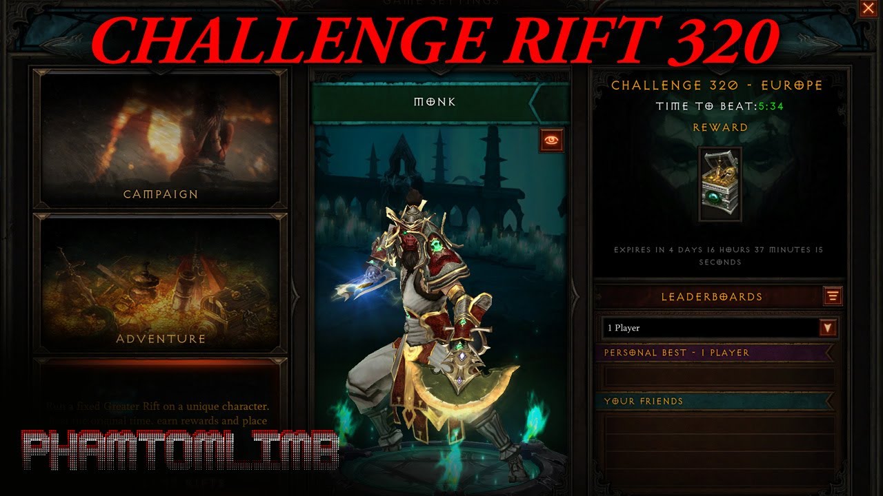 Challenge Rift 320 - EU - NO Resource Challenge! - YouTube