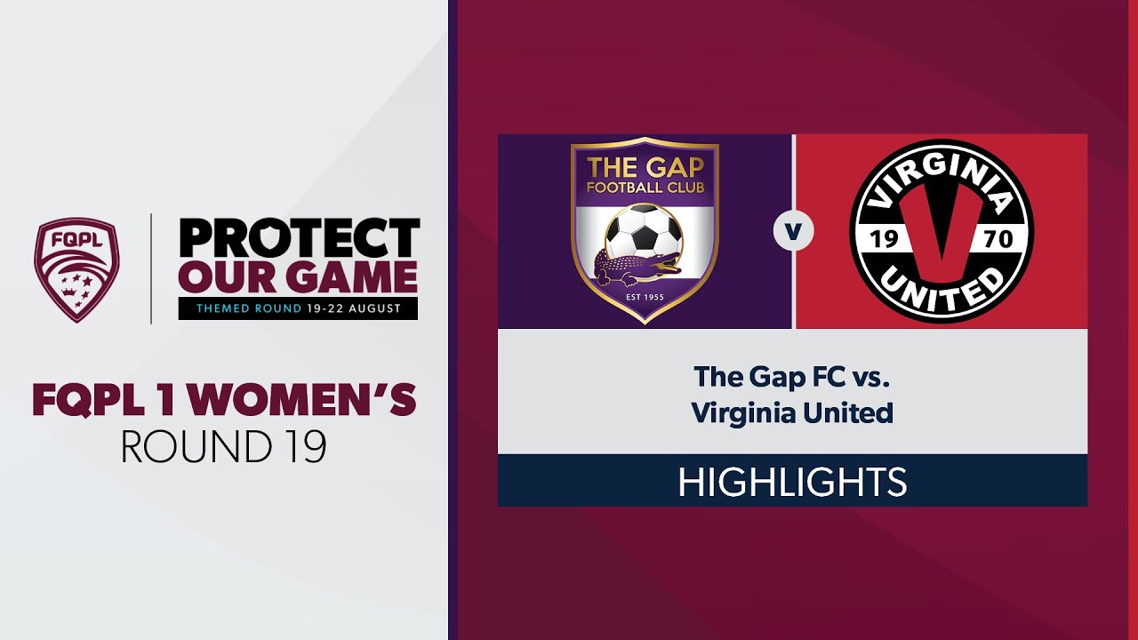 FQPL 1 Women's R19 - The Gap FC vs. Virginia United Highlights - YouTube