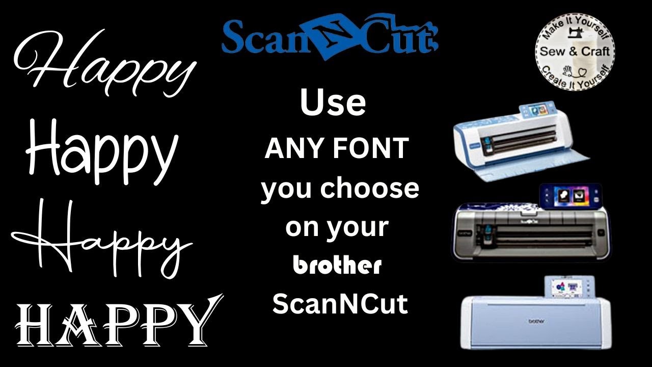 Mastering ScanNCut Fonts: Elevate Your Crafting Game to the Next Level ...