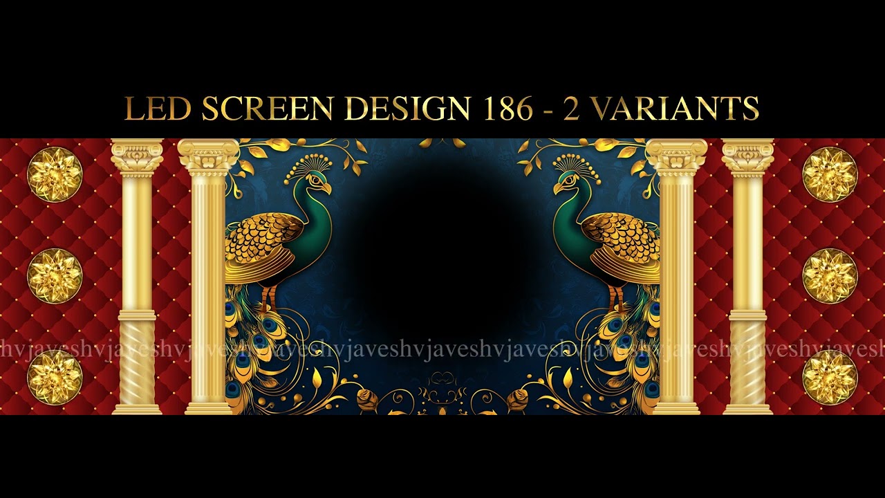 431. Led Screen Design 186 - 2 Variants - YouTube