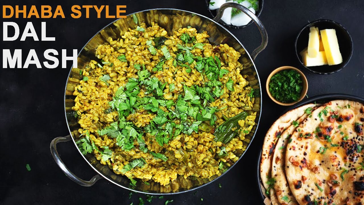 Daal Mash | Urad Dal | Daal Mash Recipe Pakistani | Dhaba Style Mash Ki ...