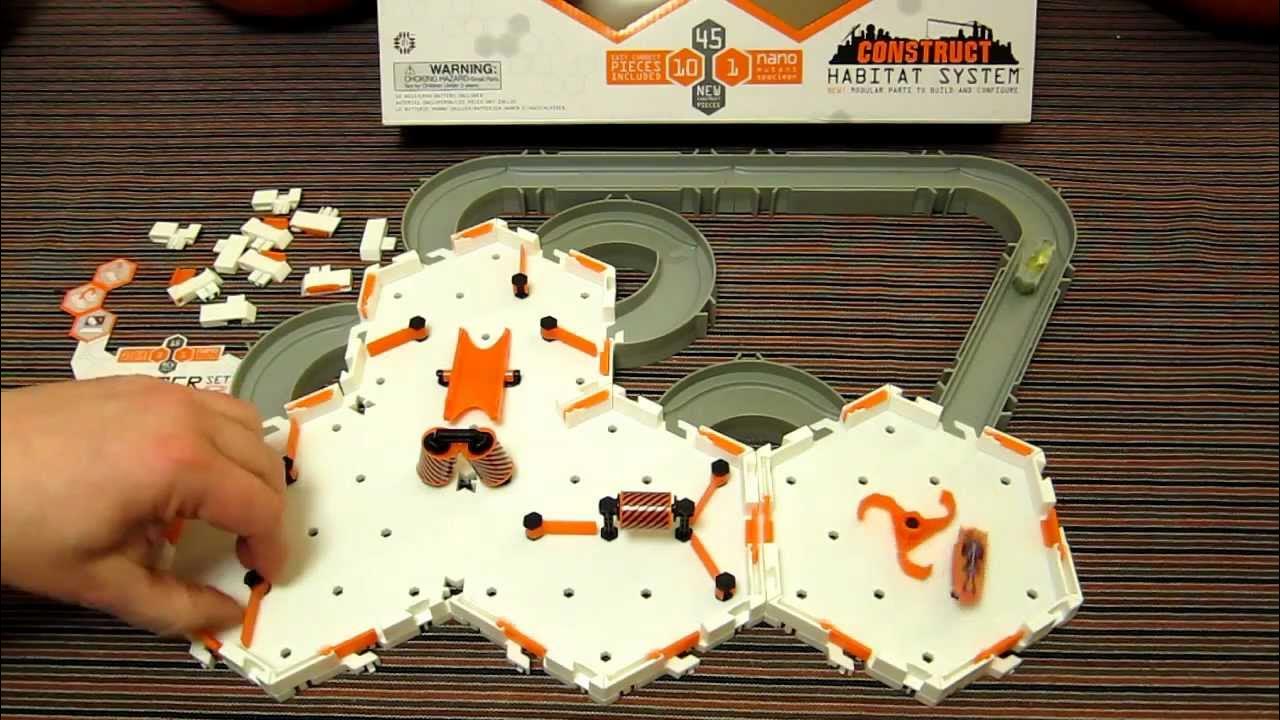 HexBug Nano Construct - Small fun Arena - Shows all four special ...