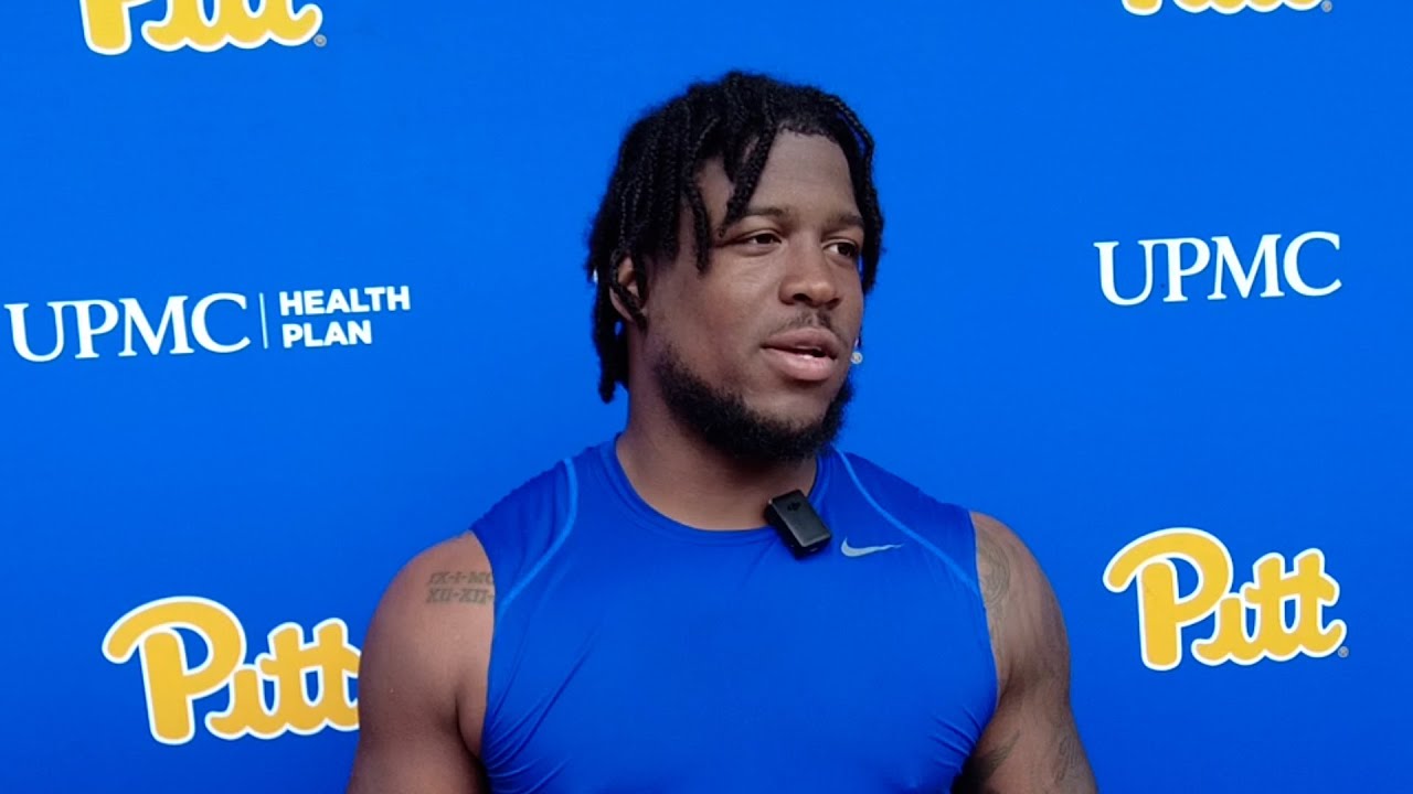 Pitt Football | Training Camp | Daniel Carter | 8/22/22 - YouTube