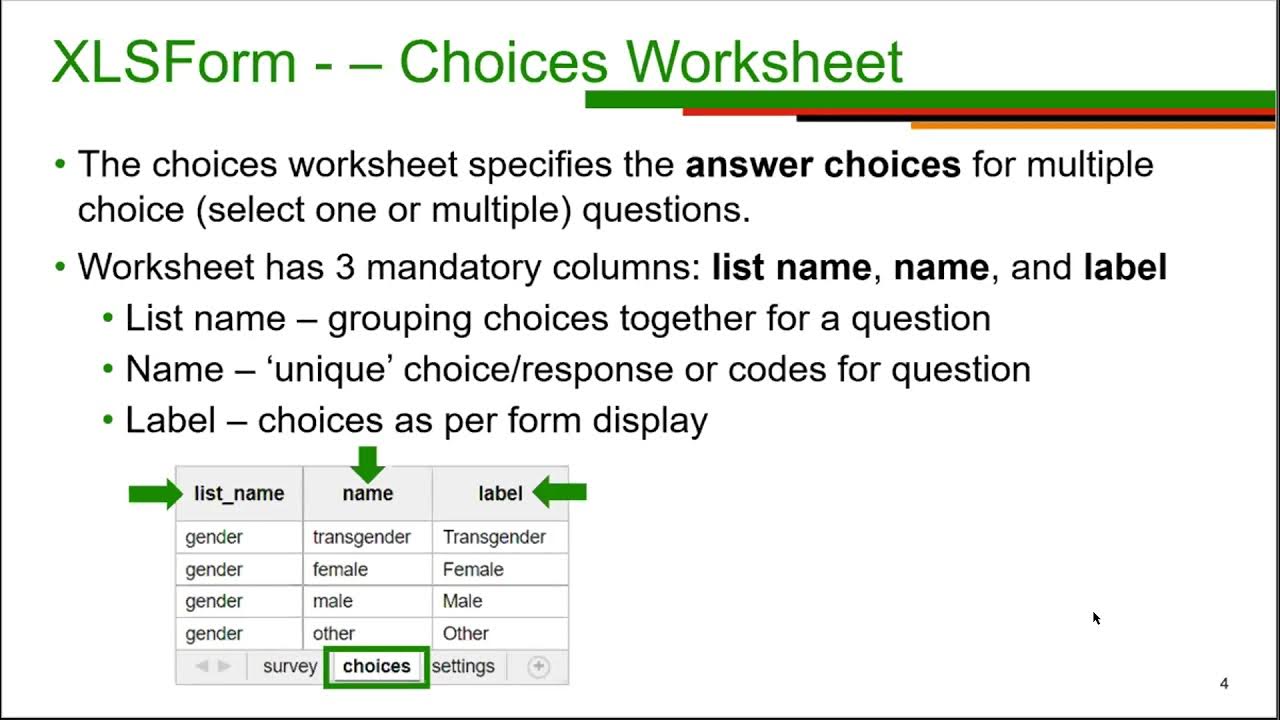 KoboToolbox Advanced Form Design - YouTube