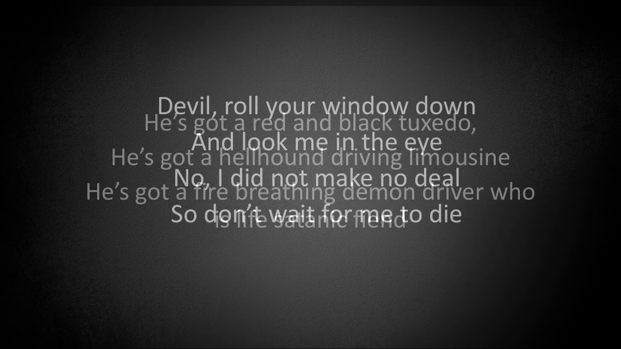 The Devil's Chasing Me by the Reverend Horton Heat - YouTube