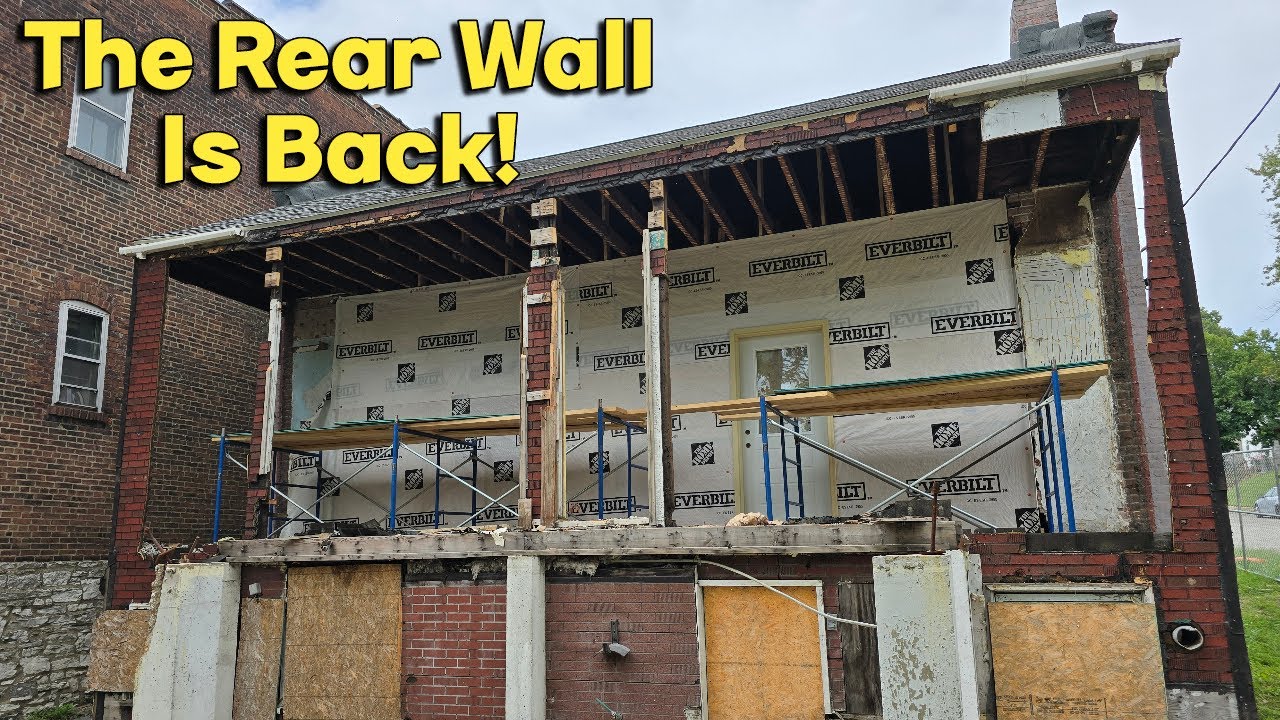 We moved the Rear Wall in 8 Feet to Its Original Location | Historic ...