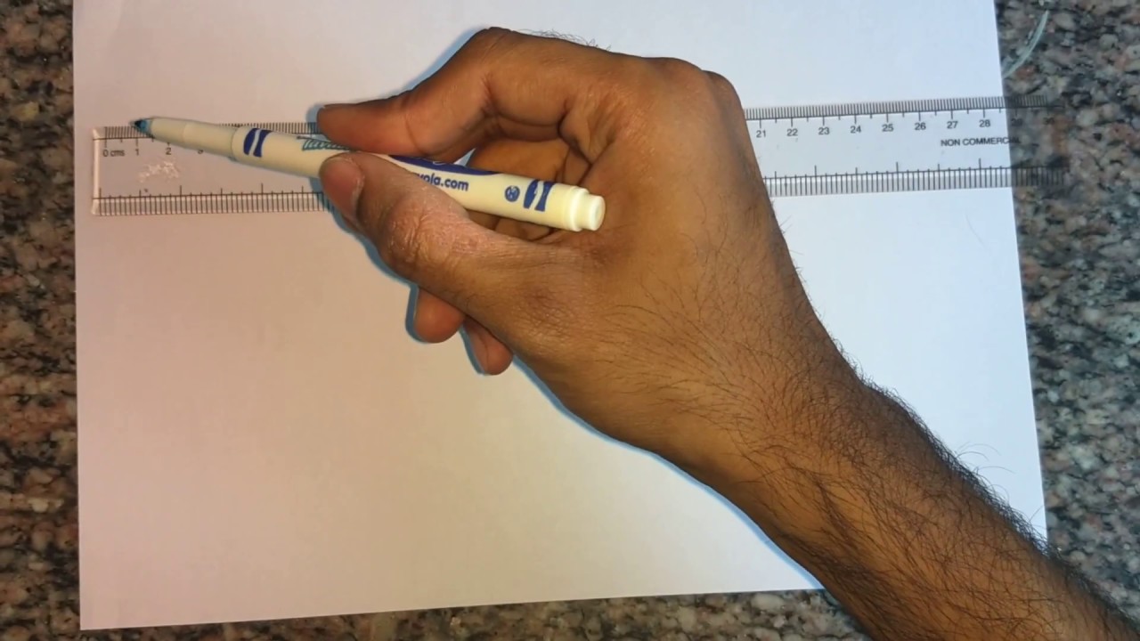 Moment of Inertia of a ruler in different orientations explained - YouTube