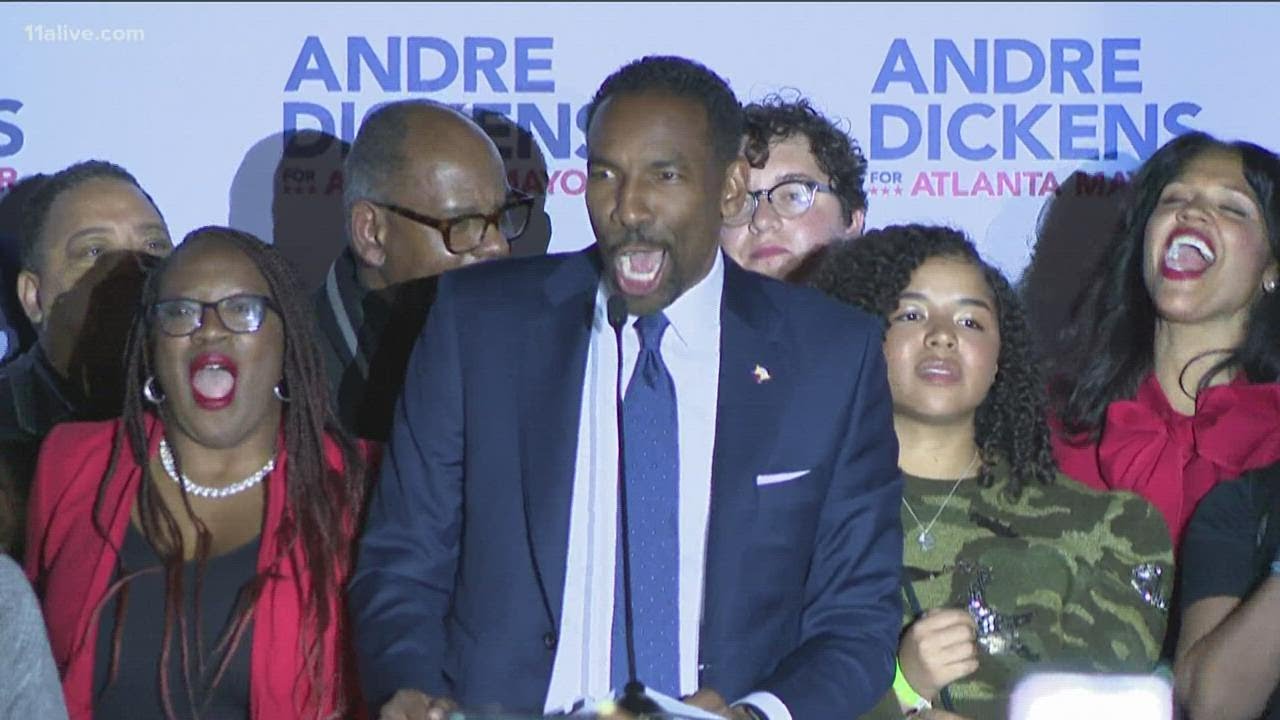 Andre Dickens' win one of biggest election victories in Atlanta mayor ...