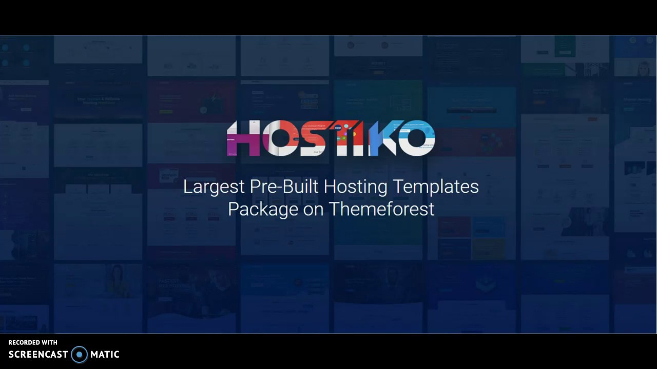 Hostiko WordPress WHMCS Theme - YouTube