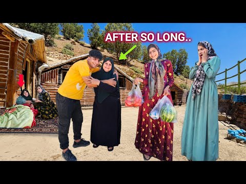 Esmaeil'in duygusal ziyareti göçebe anneyi gözyaşlarına boğdu 😭❤️