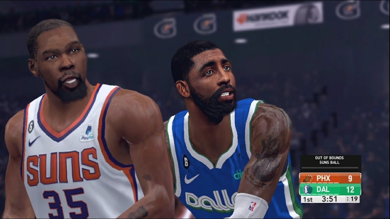 NBA 2K14 MOD TO NBA2K23 REALISTIC MULTIPLAYER GAMEPLAY |DALLAS ...