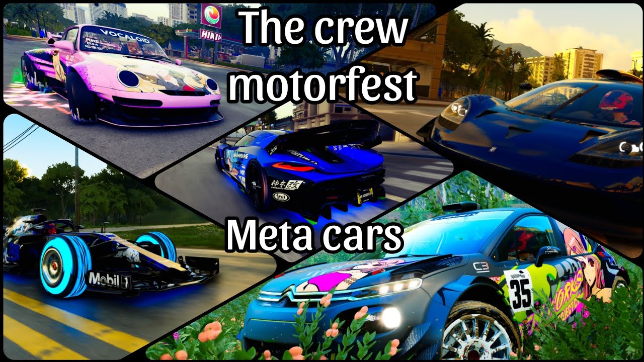 The crew motorfest || Best cars in each spec || Sesane 3 Hollywood ...