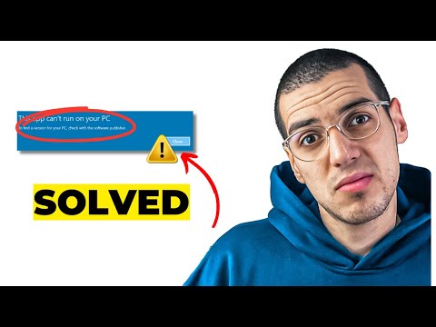 How to Fix “This App Can’t Run on Your PC” in Windows 10/11 (2025 Easy ...